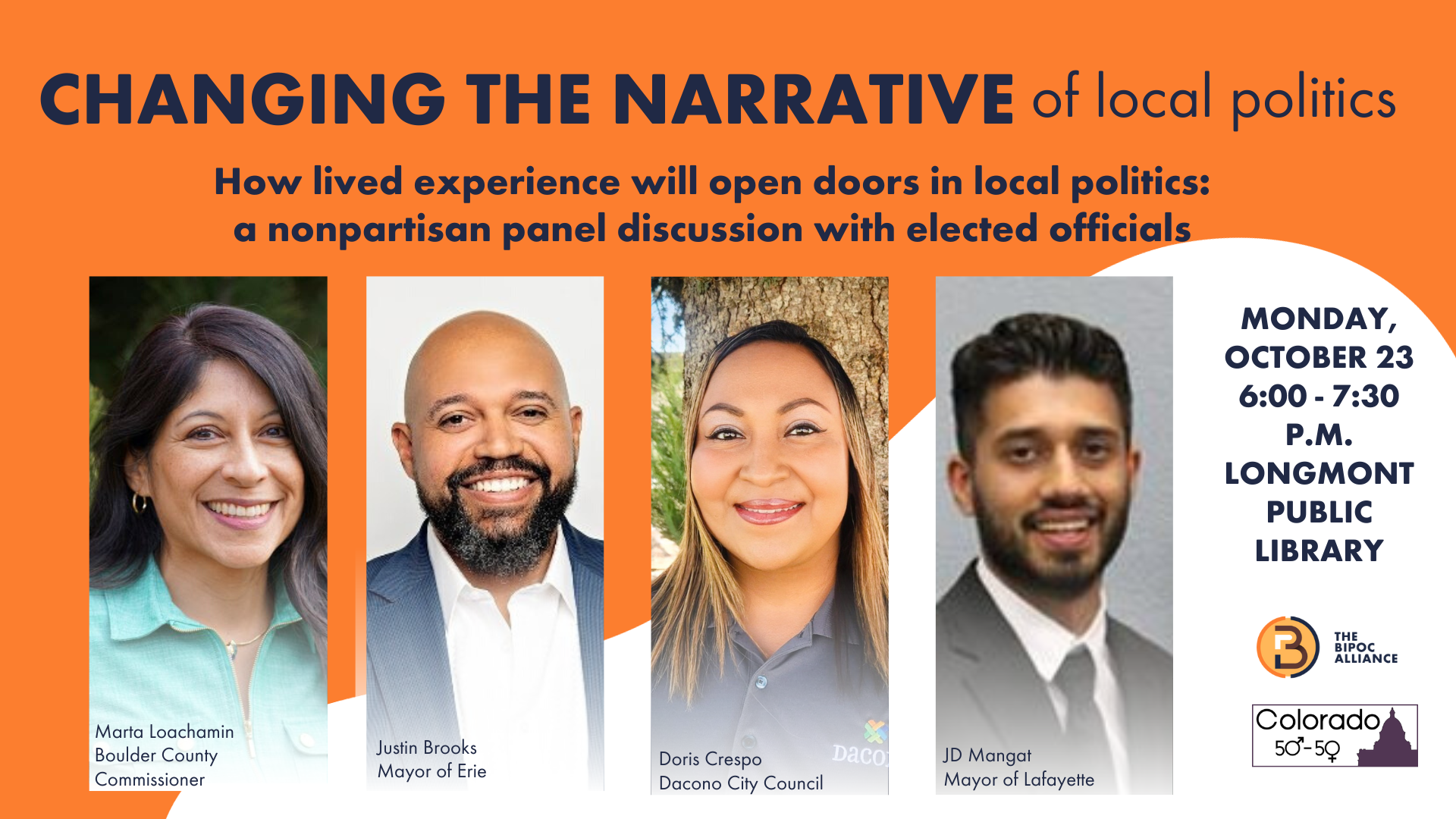 Changing the Narrative of Local Politics – Colorado 50-50